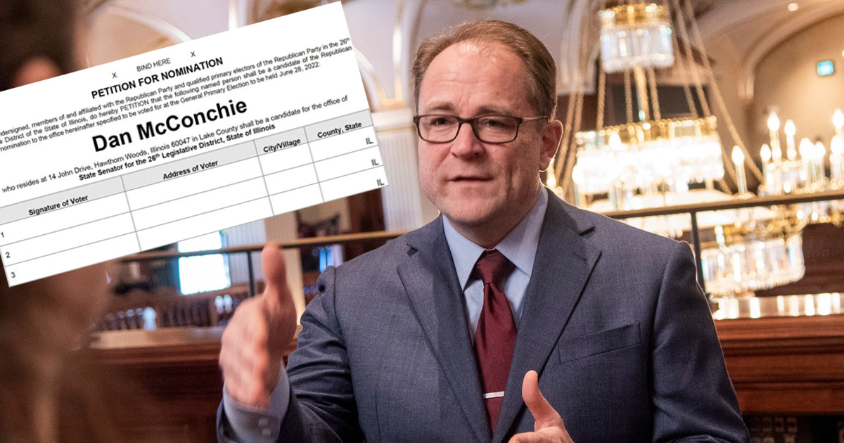 Dan McConchie Announces Re-Election - Lake County News Dispatch