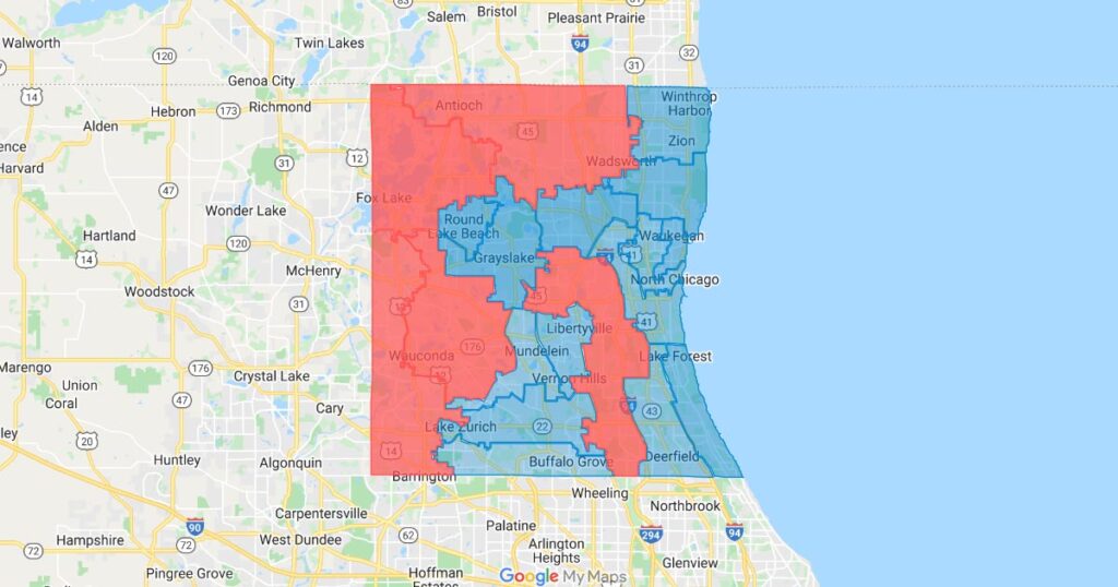 Understanding the New County Board Map - Lake County News Dispatch