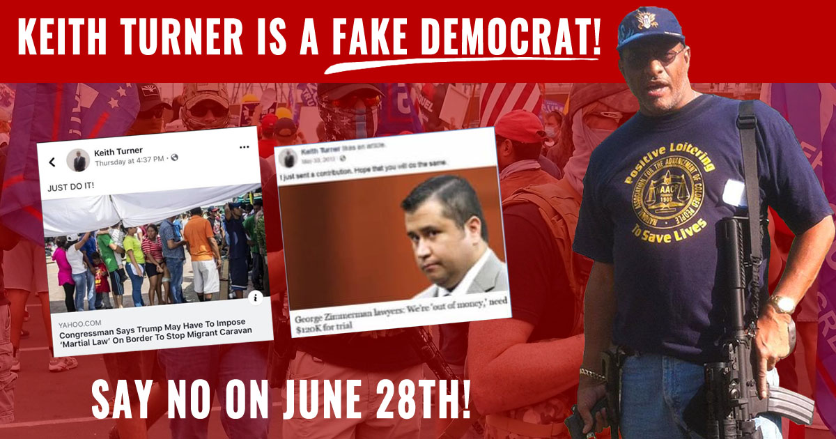 Keith Turner is not a Democrat - Lake County News Dispatch